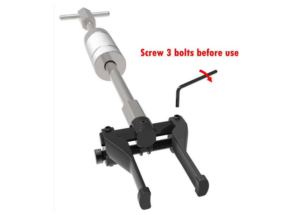 Adjustable Blind Inner Bearing Slide Hammer Puller